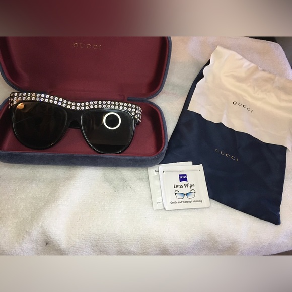 Gucci | Accessories | Gucci Rhinestone Sunglasses | Poshmark